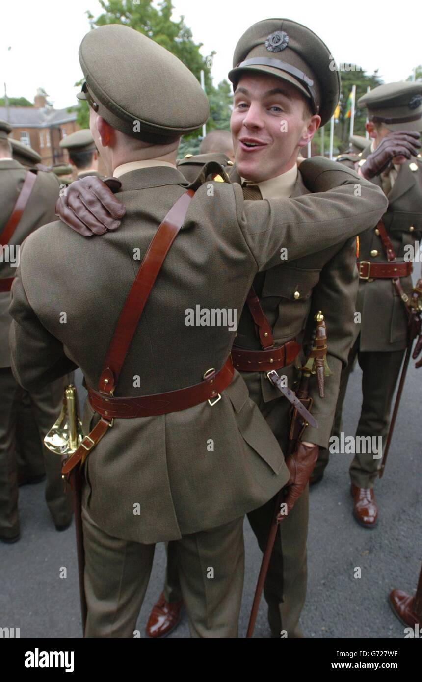 Newly graduated army officer hi-res stock photography and images - Alamy