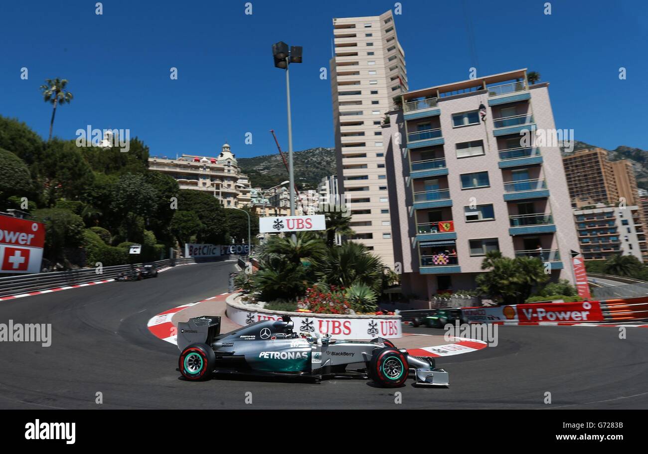 Mercedes lewis hamilton 2014 monaco grand prix circuit de monaco hi-res ...