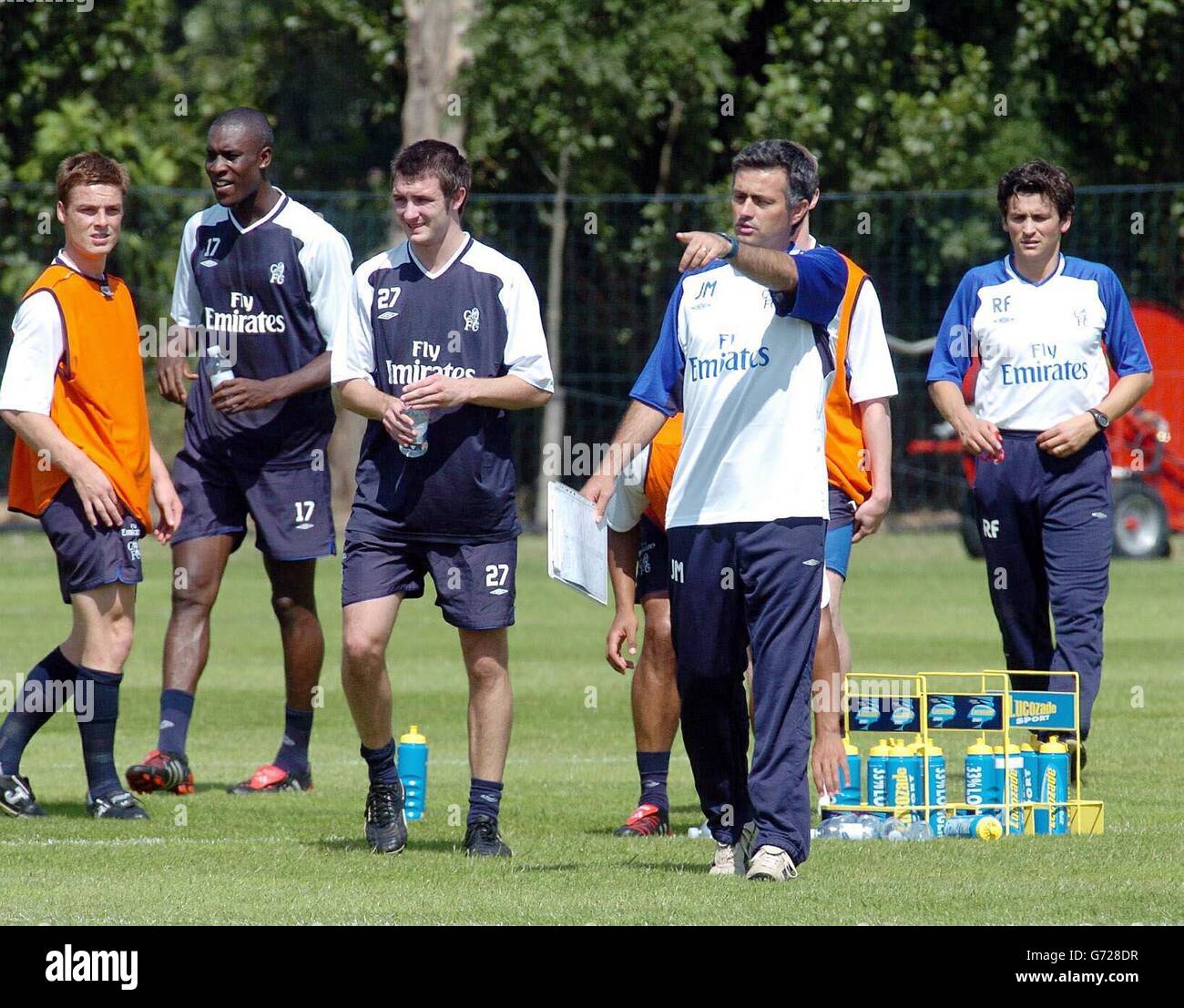 Chelsea pre season training hi-res stock photography and images - Alamy
