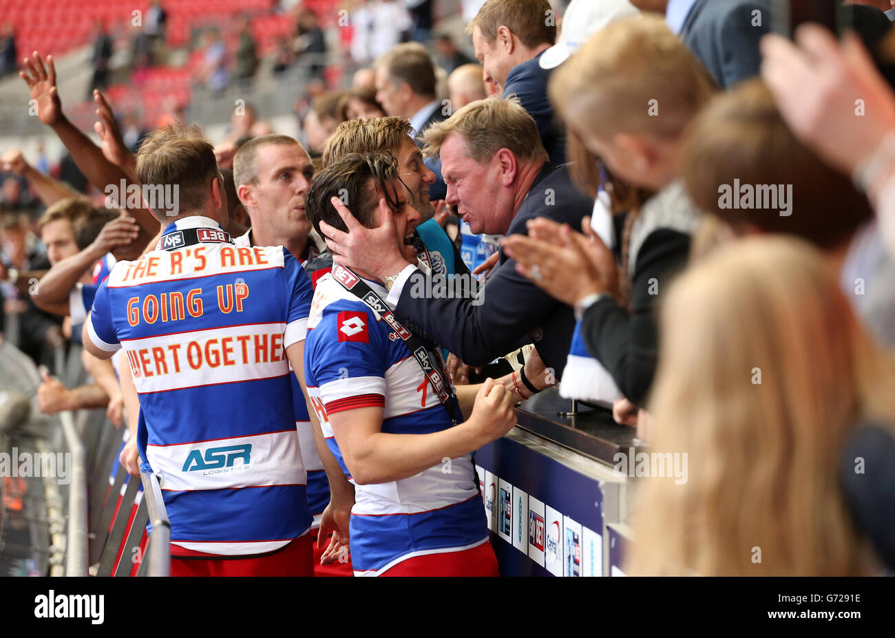 Joey barton and managing director philip beard hi-res stock photography ...