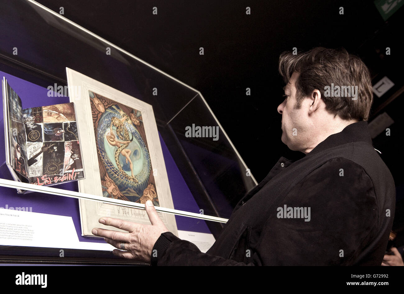 Comics Unmasked launch party - London Stock Photo - Alamy