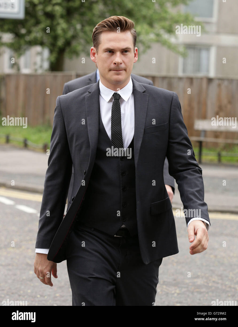 Lee Ryan court case Stock Photo - Alamy