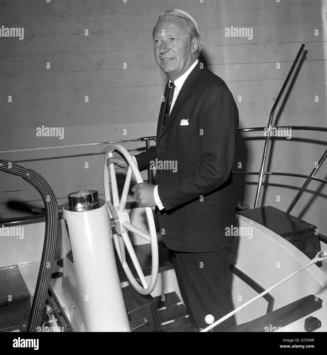 Tory leader Edward Heath, fresh from his triumph in the Sydney-Hobart ...