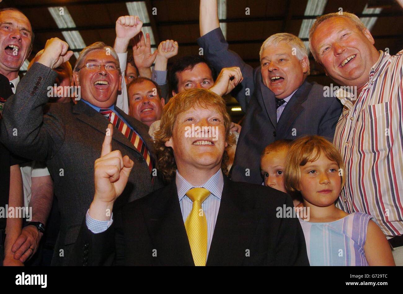Brian Crowley - Euro Elections Stock Photo - Alamy