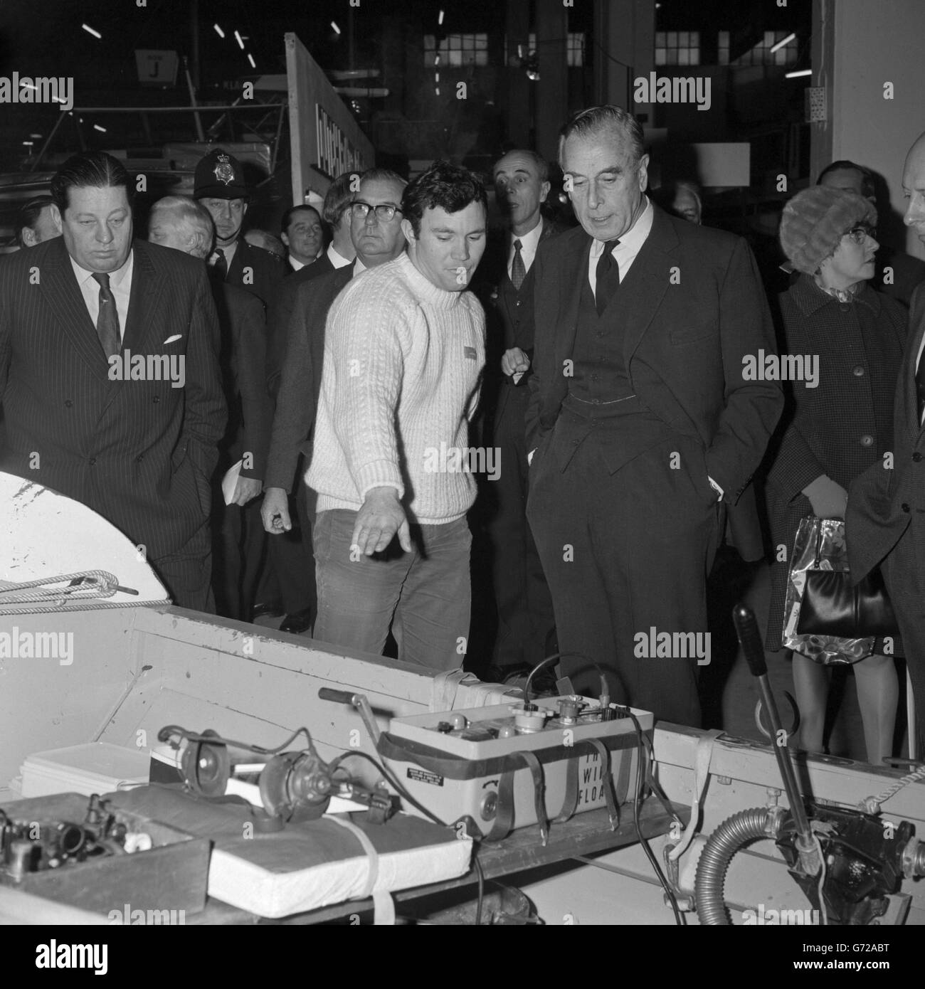 Leisure - International Boat Show - Tom McClean and Lord Mountbatten ...