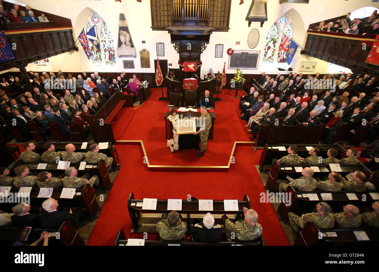 Queens own yeomanry hi-res stock photography and images - Alamy