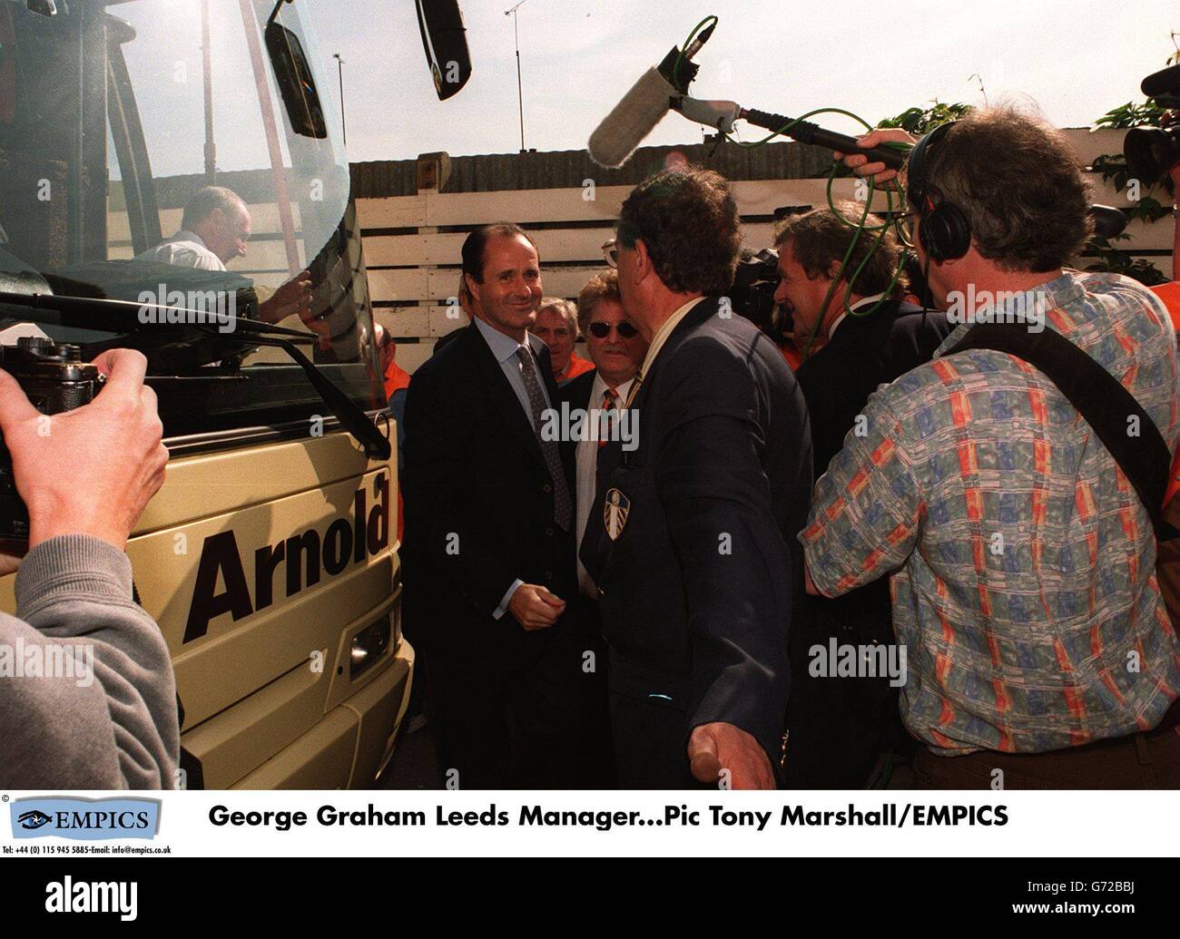 Leeds Manager George Graham High Resolution Stock Photography and ...