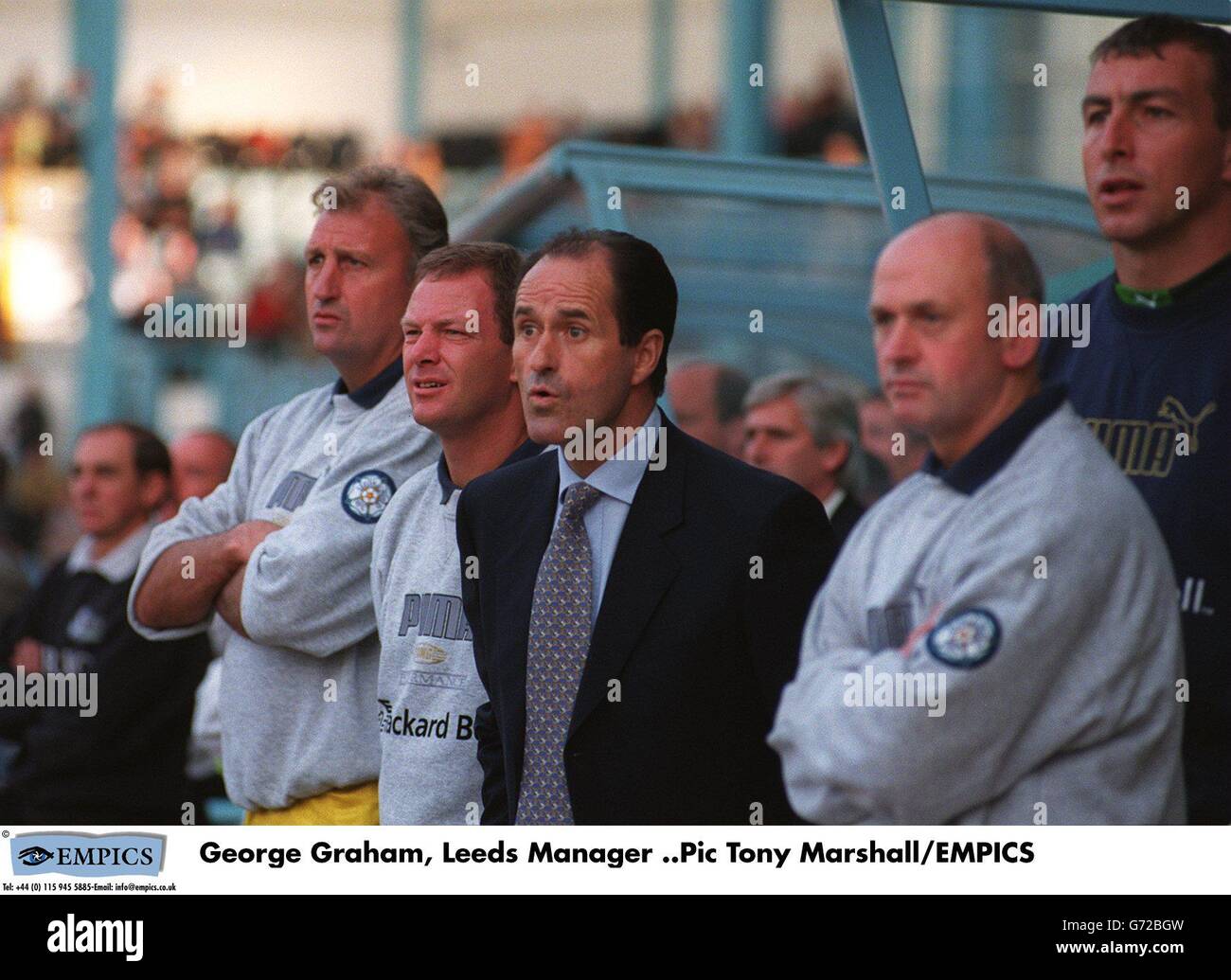 Leeds Manager George Graham High Resolution Stock Photography and ...