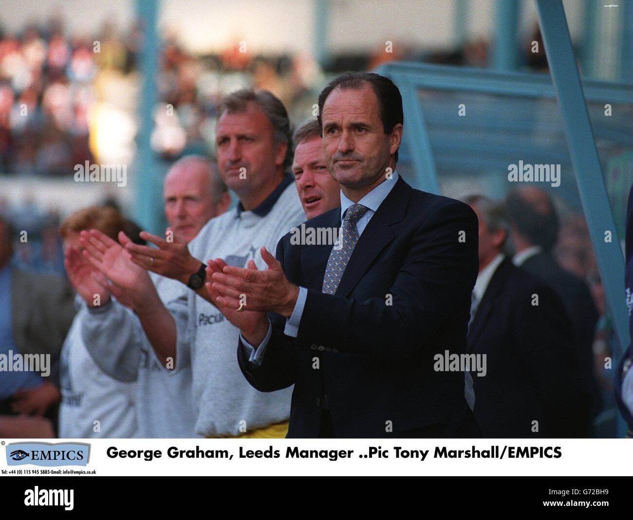 Leeds Manager George Graham High Resolution Stock Photography and ...