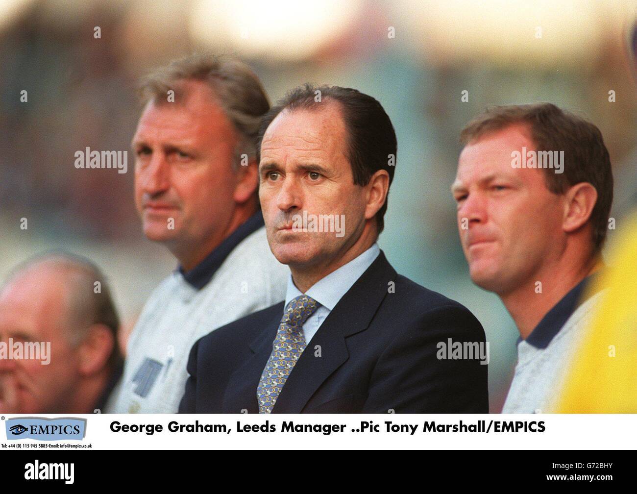 George graham leeds manager hi-res stock photography and images - Alamy