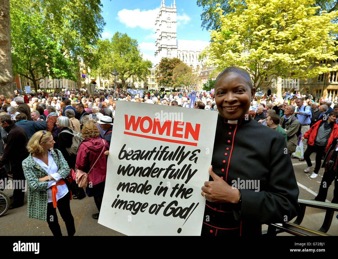 Ordination first female priests marked hi-res stock photography and ...