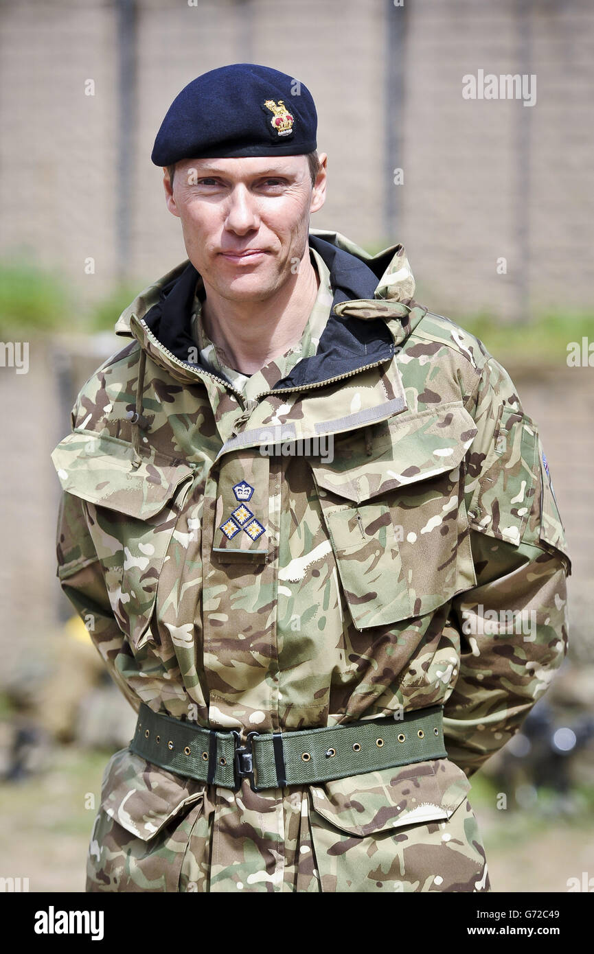Brigadier Darrell Amison, commander Joint Force Support, at Copehill ...
