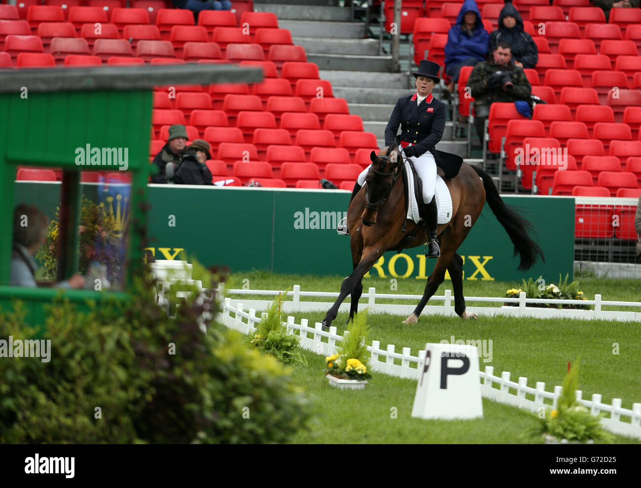 Great Britain's Pippa Funnell riding Billy Beware competes in the ...