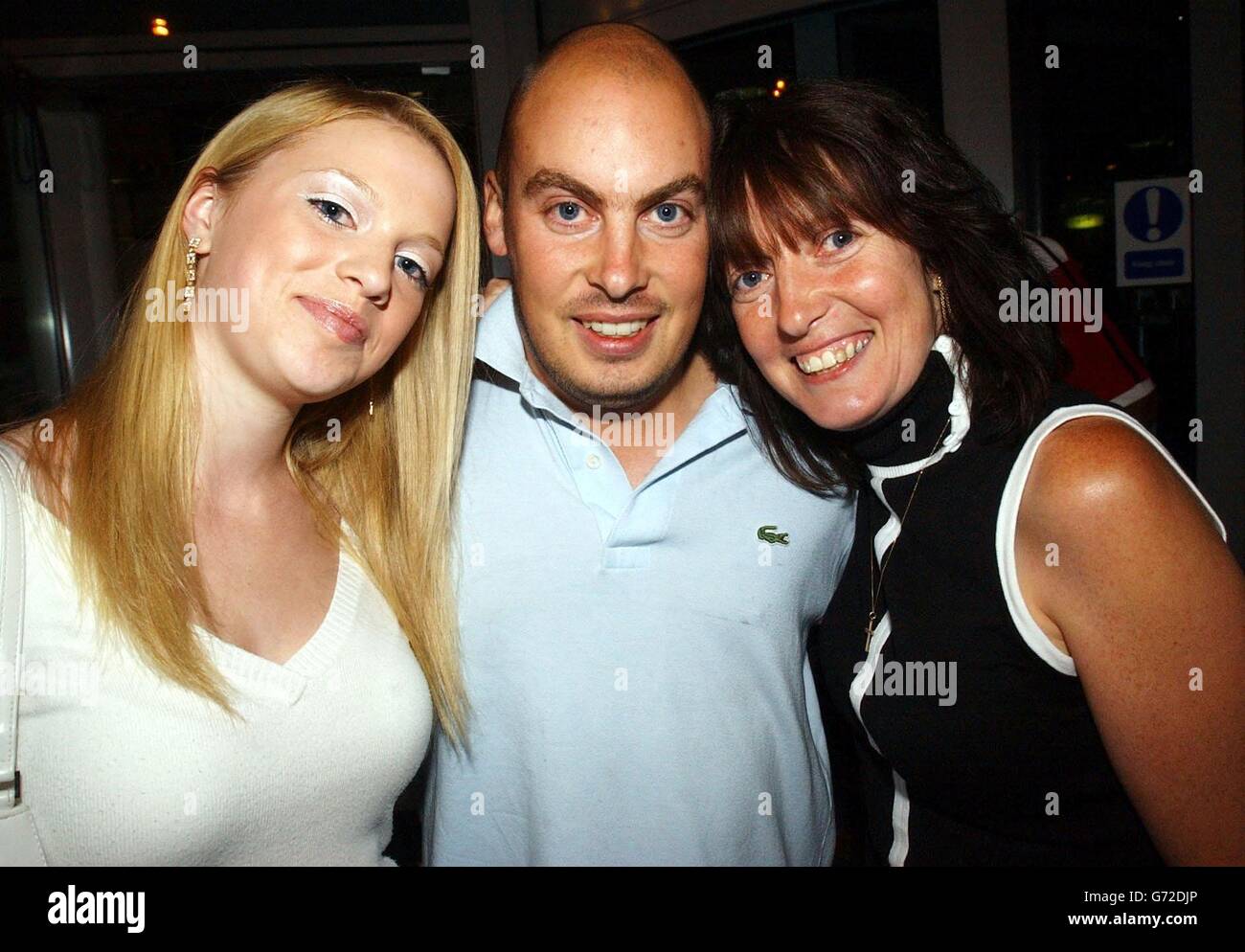 Richard Freeman from Reading is welcomed home at Heathrow Airport ...