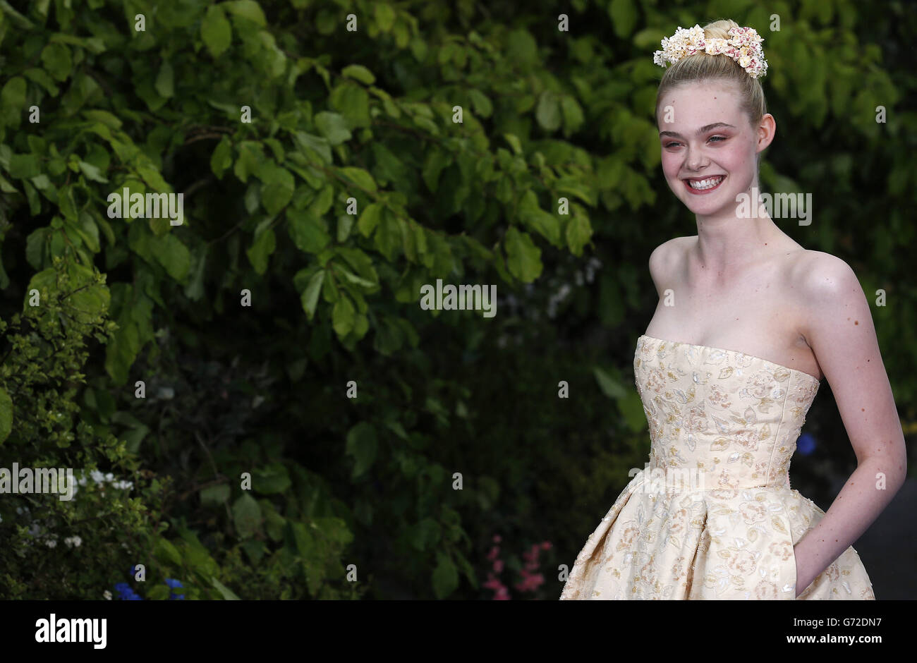 Maleficent premiere - London Stock Photo - Alamy