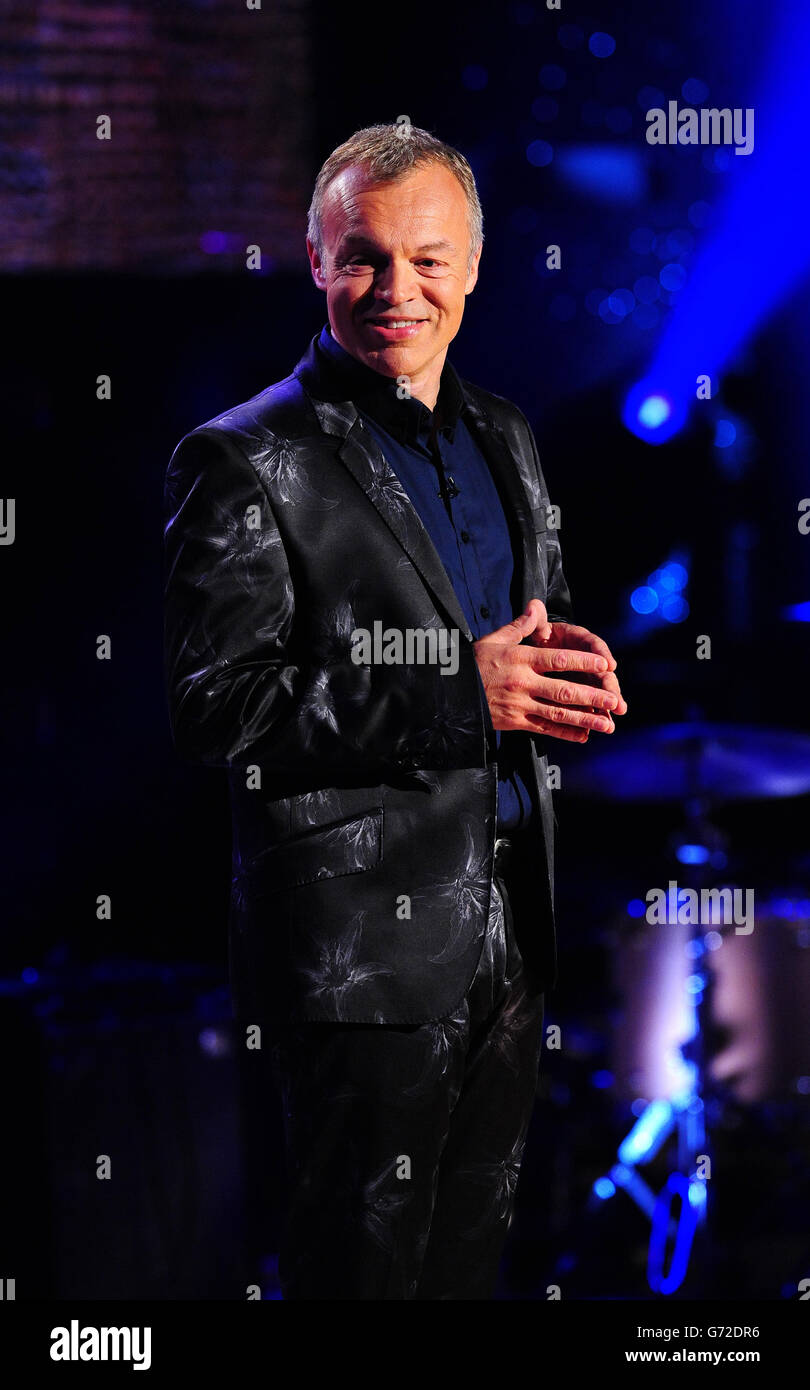 Graham Norton during the filming of the Graham Norton Show at the ...