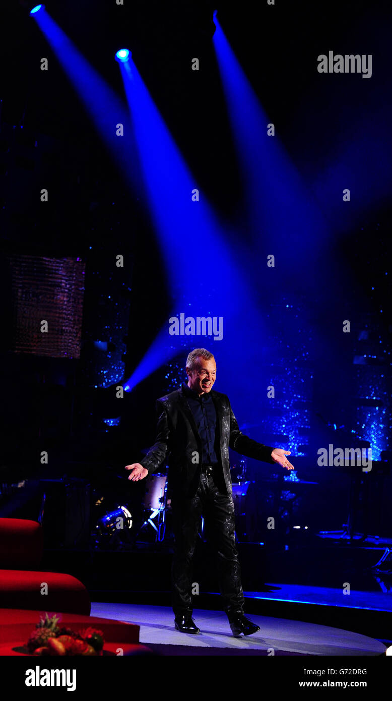 Graham Norton during the filming of the Graham Norton Show at the ...