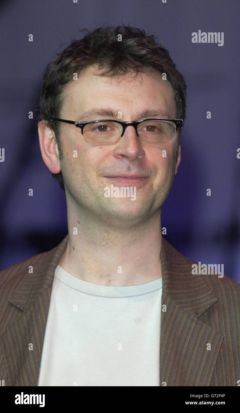 Writer Lee Hall during the press conference to announce Billy Elliot ...
