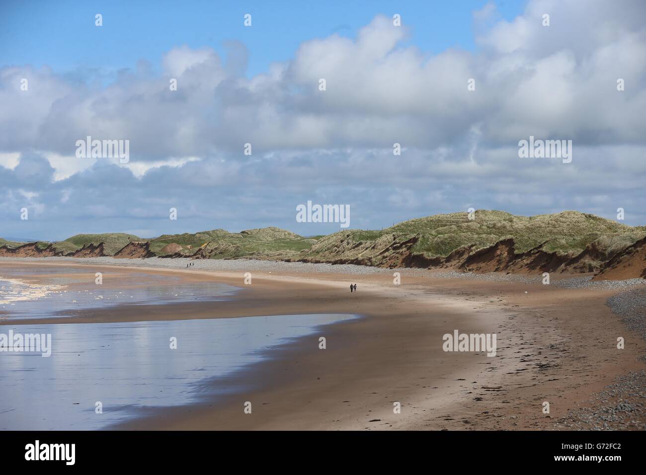 A view of the Doonbeg Golf Links course and hotel in Co Clare, as US ...