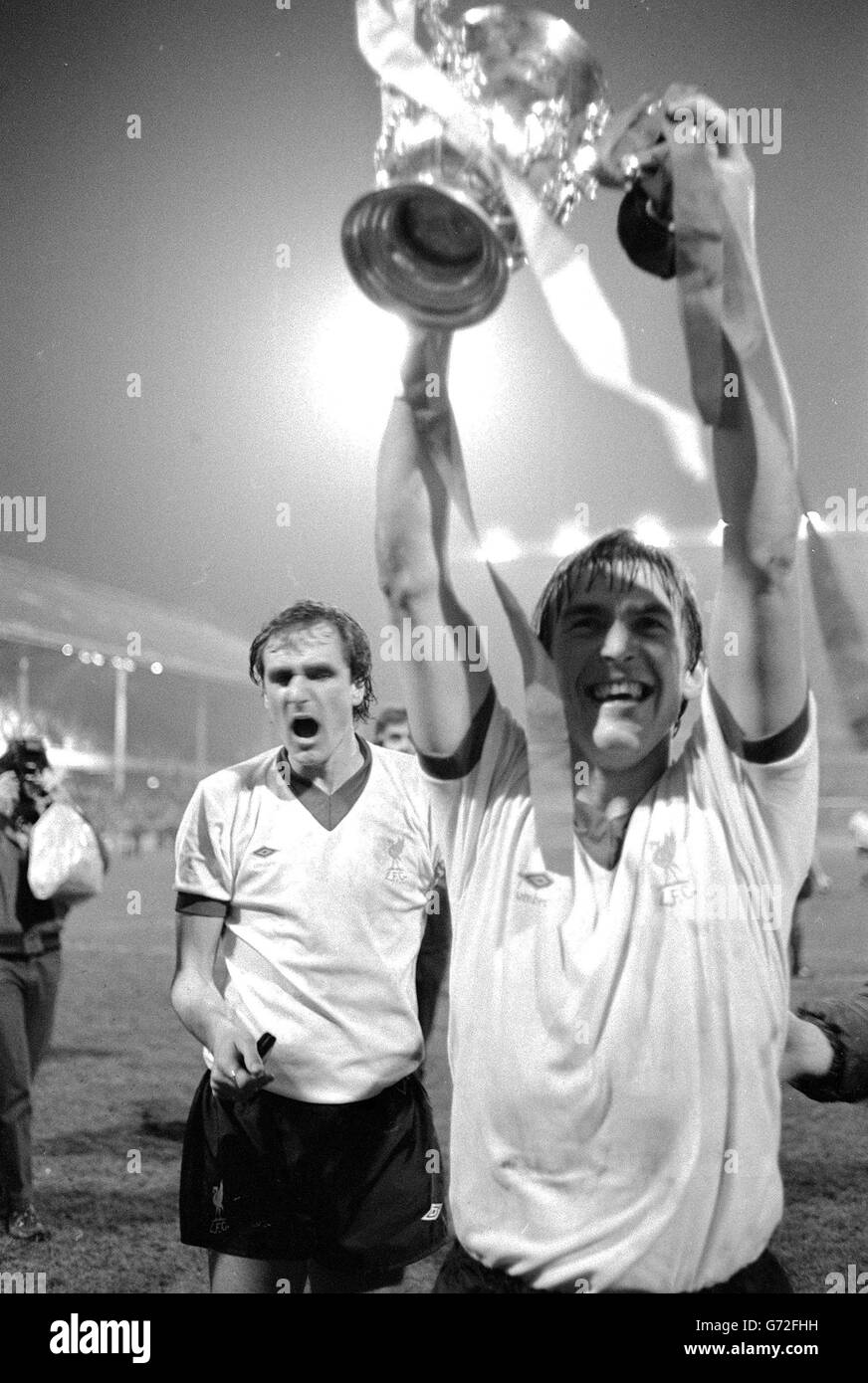 Liverpool win Black and White Stock Photos & Images - Alamy