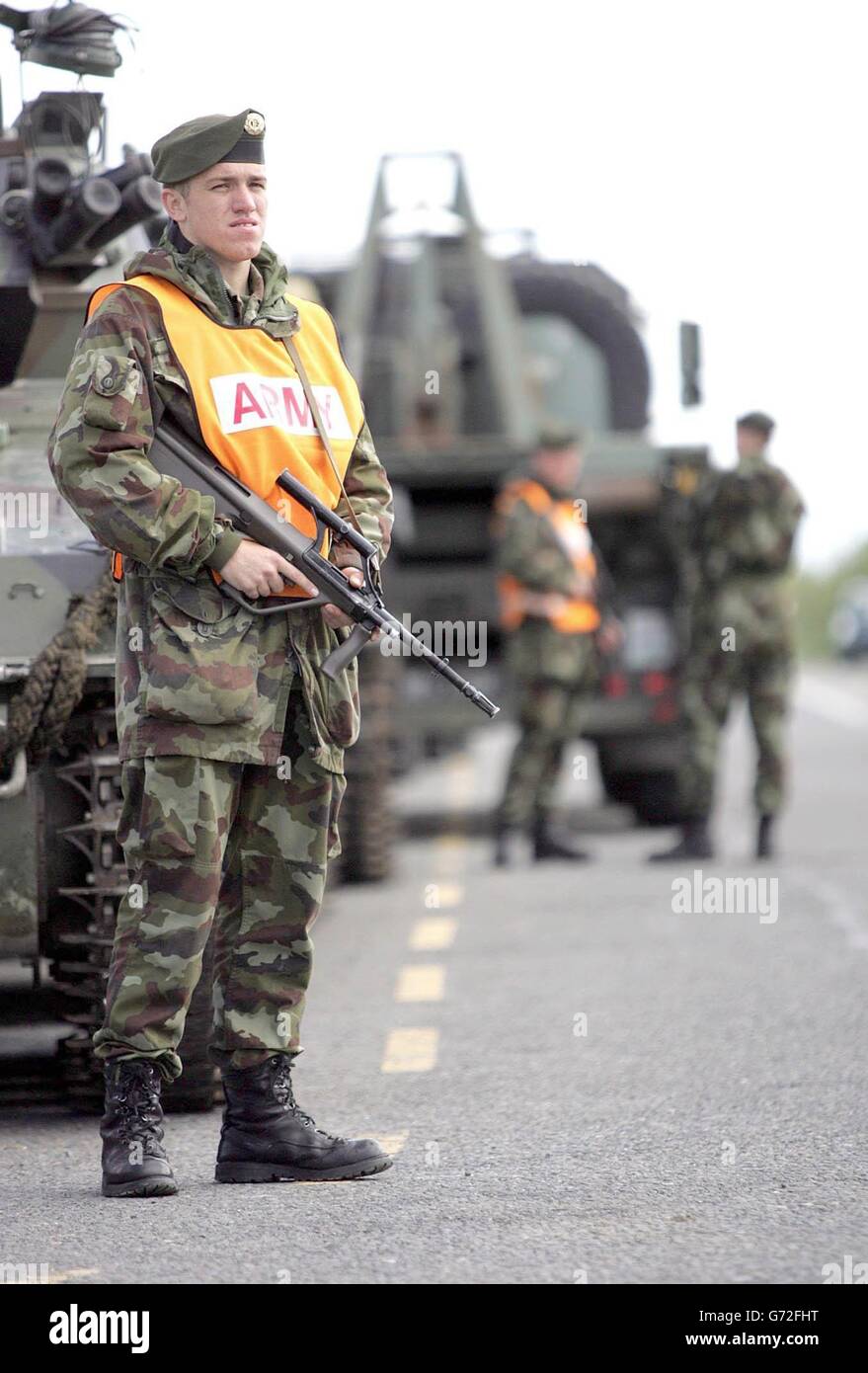 Irish police and army chiefs tonight prepared for the biggest security ...
