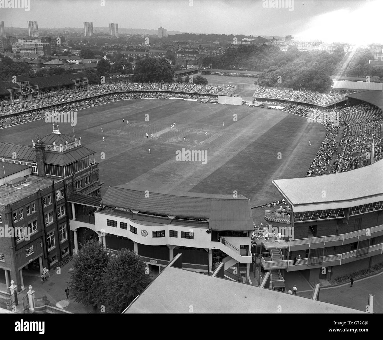 Aerial view lords cricket ground hi-res stock photography and images ...