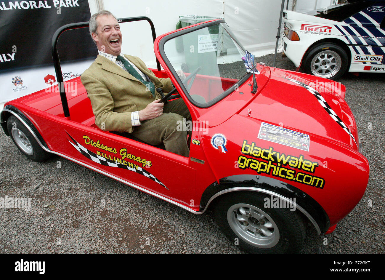 Nigel farage visit to belfast hi-res stock photography and images - Alamy