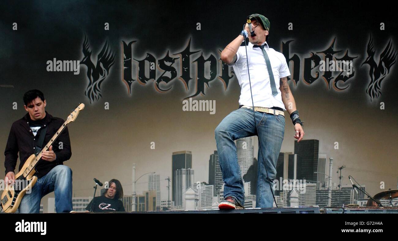 Ian watkins lostprophets hi-res stock photography and images - Alamy