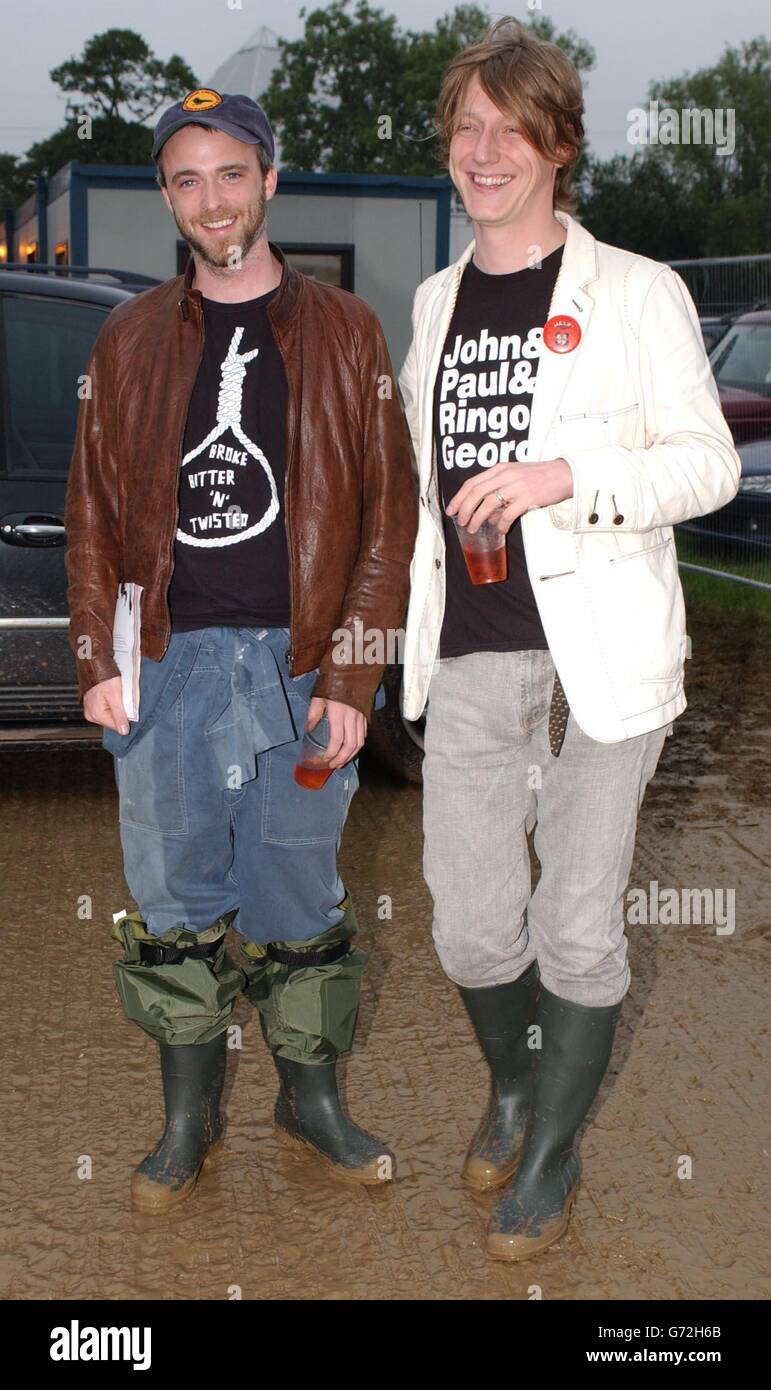 Travis glastonbury 2004 hi-res stock photography and images - Alamy