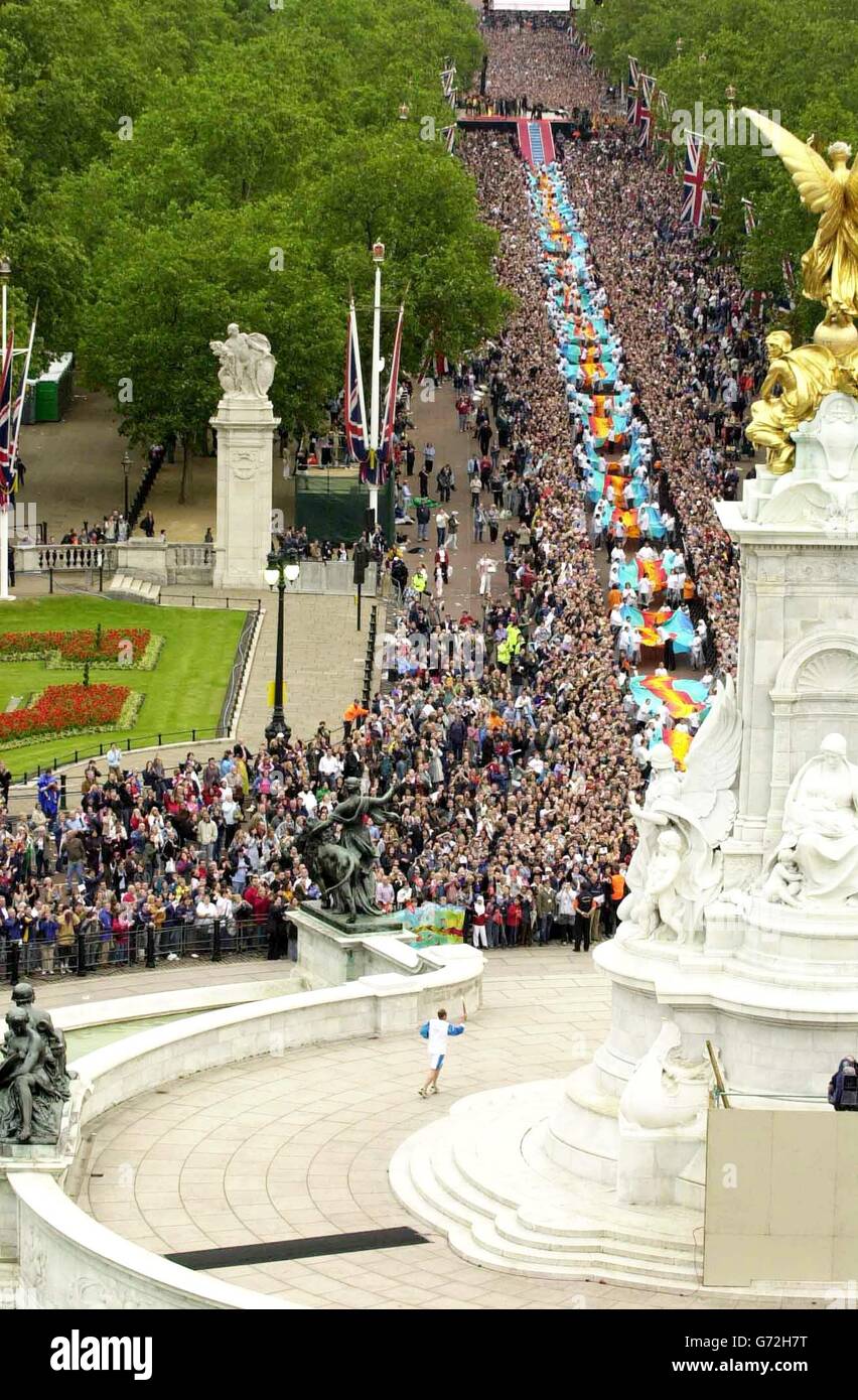 Olympic Torch Relay Stock Photo - Alamy