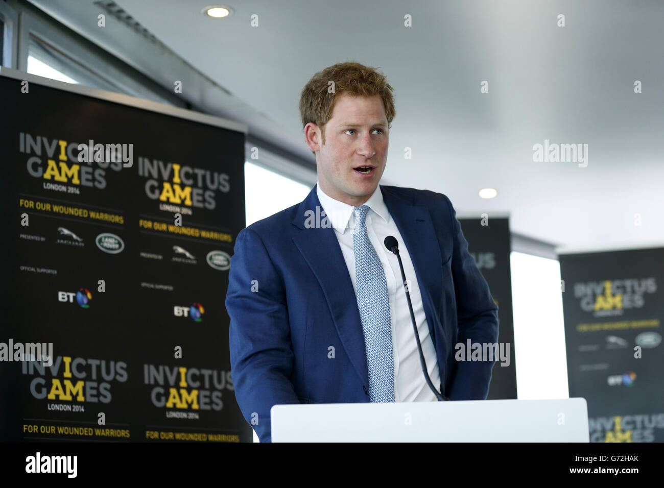 Invictus Games ticket launch Stock Photo - Alamy