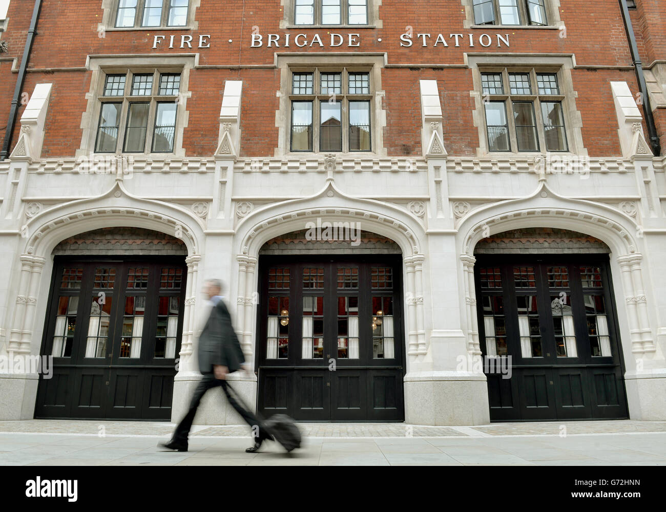 Chiltern Firehouse stock. The Chiltern Firehouse in Marylebone, London ...
