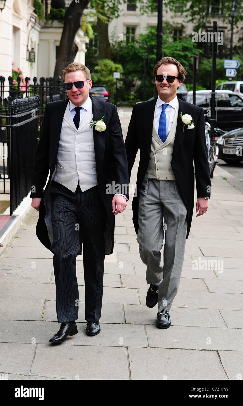 Ed Grant attends the wedding of Poppy Delevingne and James Cook at St ...