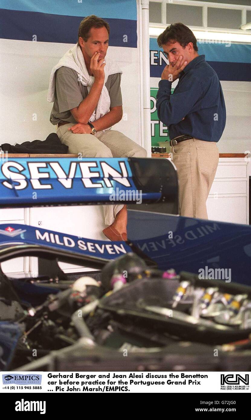 Jean alesi and gerhard berger hi-res stock photography and images - Alamy