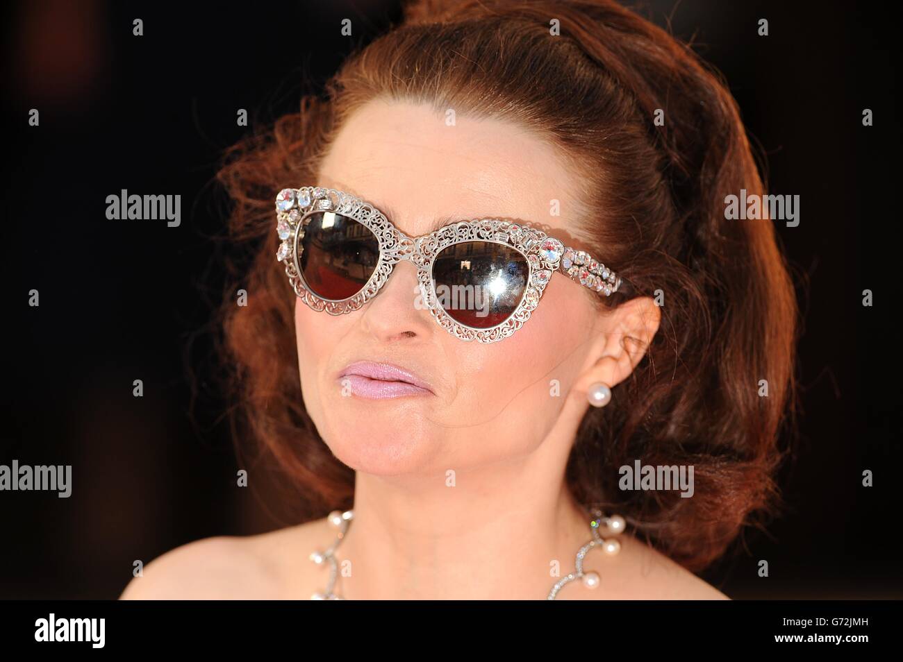 Helena Bonham Carter arriving for the 2014 Arqiva British Academy ...