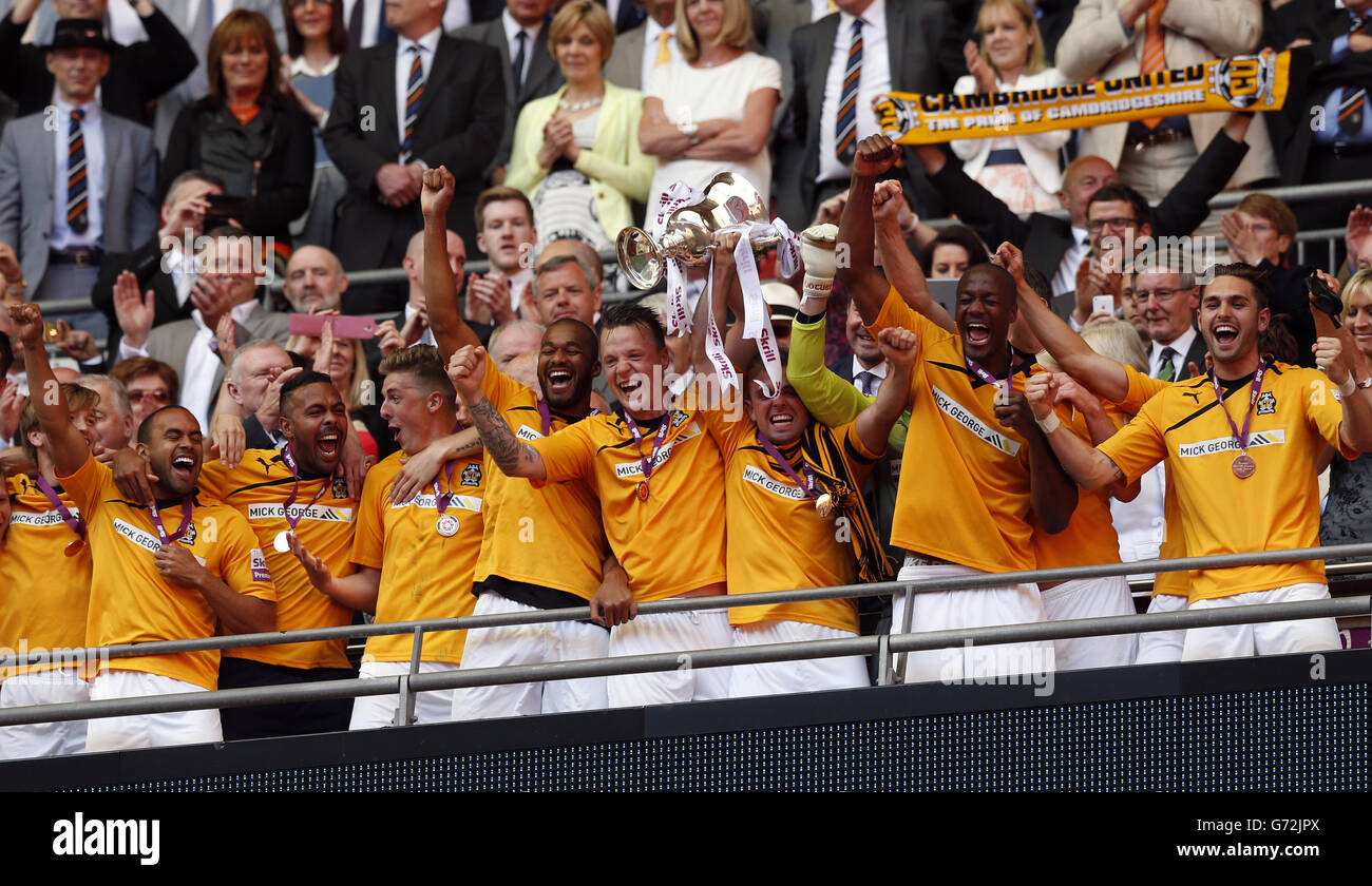 Soccer skrill football conference play off hi-res stock photography and ...
