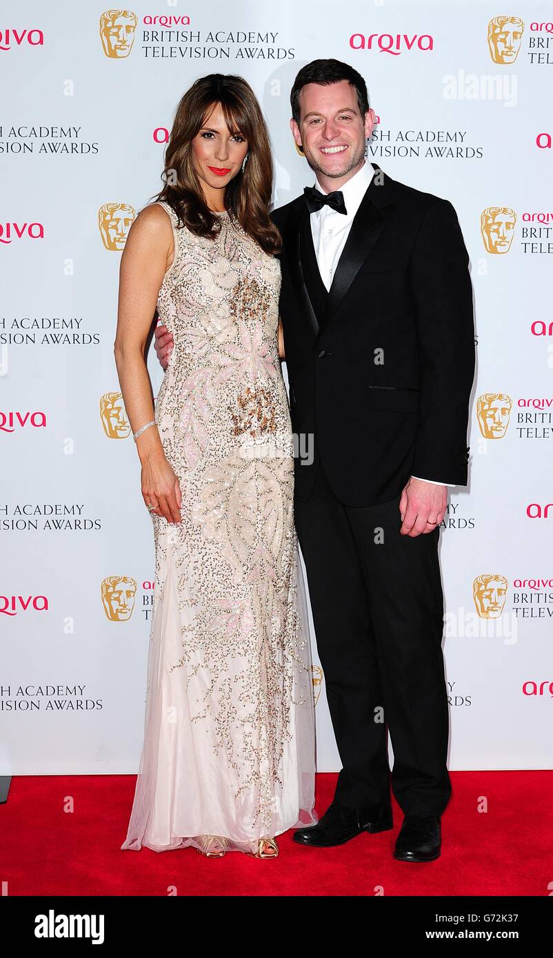 Alex Jones and Matt Baker at the Arqiva British Academy Television ...