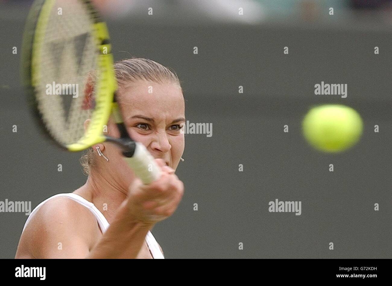 Karolia Sprem - Wimbledon 2004 Stock Photo - Alamy