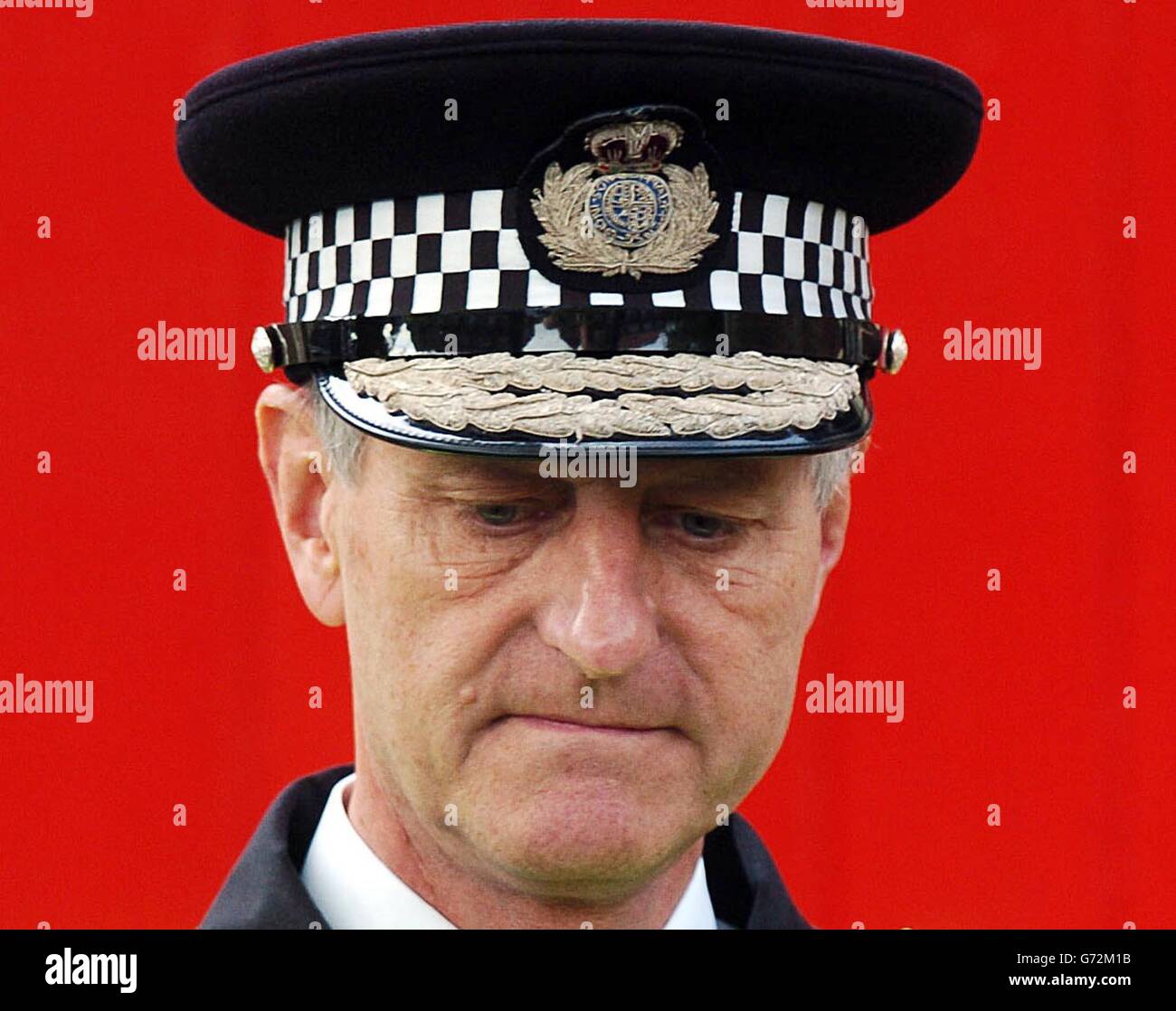 Chief Constable David Westwood Stock Photo - Alamy