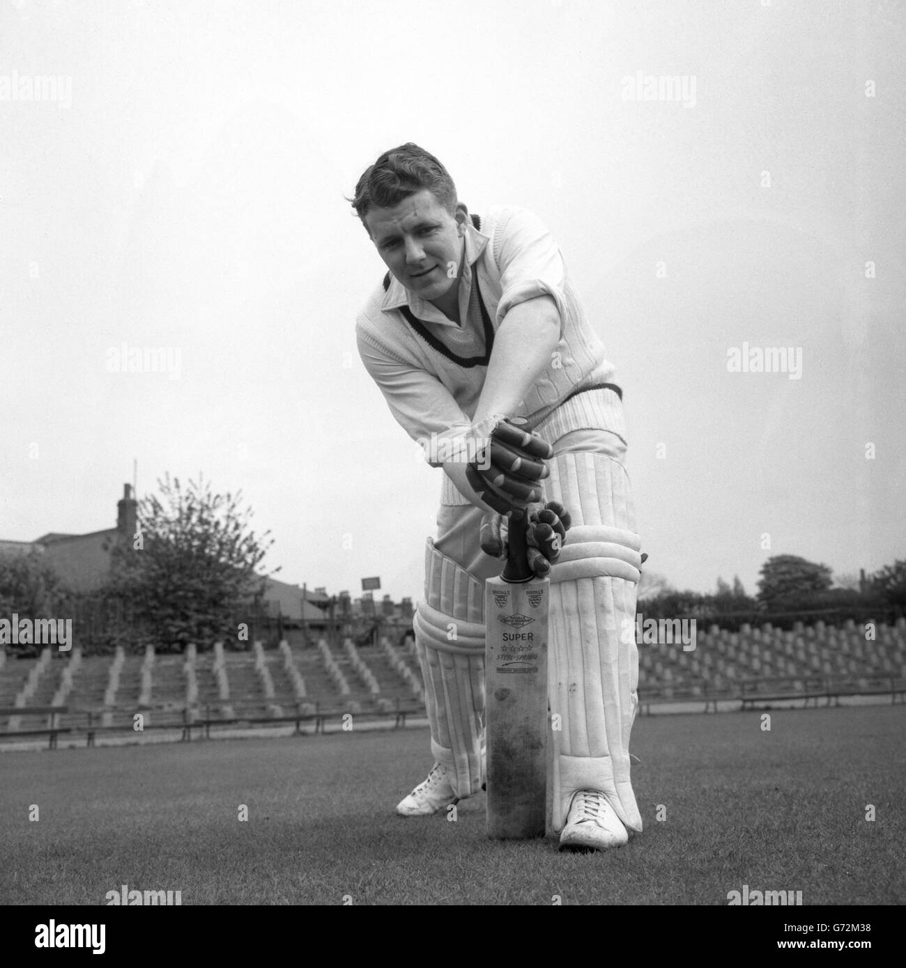 Cricket - Yorkshire CCC Photocall - Phil Sharpe Stock Photo - Alamy