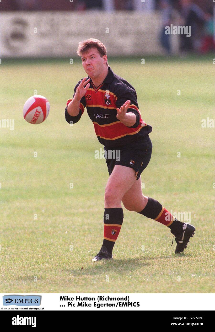 Rugby Union - Bedford v Richmond. Mike Hutton (Richmond Stock Photo - Alamy