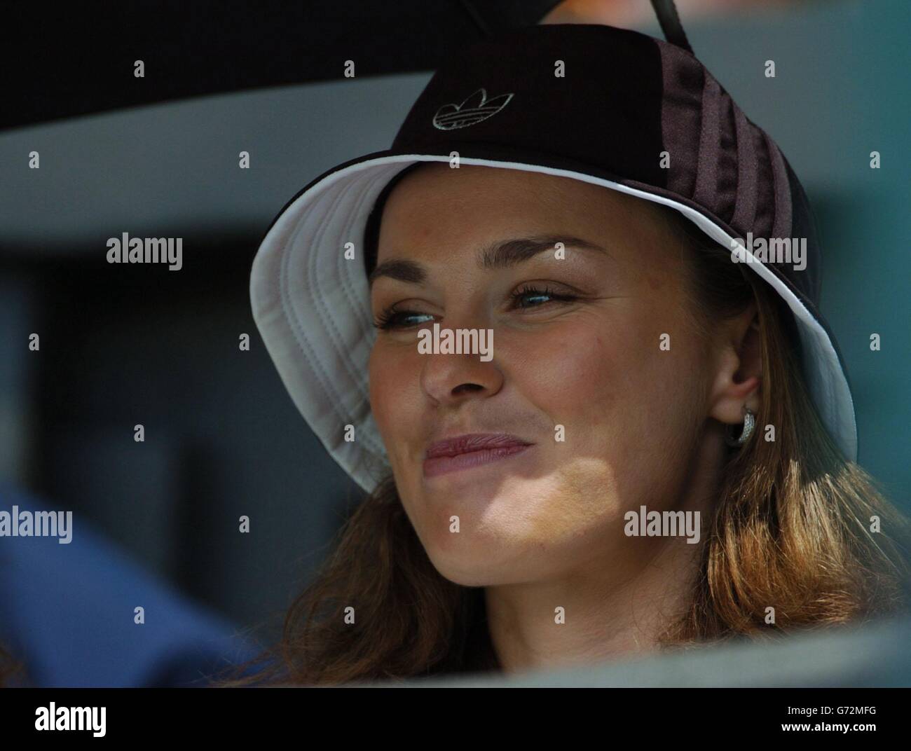 Martina Hingis Wimbledon 2004 Stock Photo - Alamy