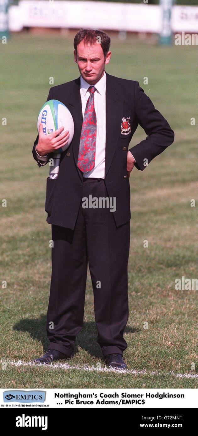 Nottinghams coach simon hodgkinson hi-res stock photography and images ...