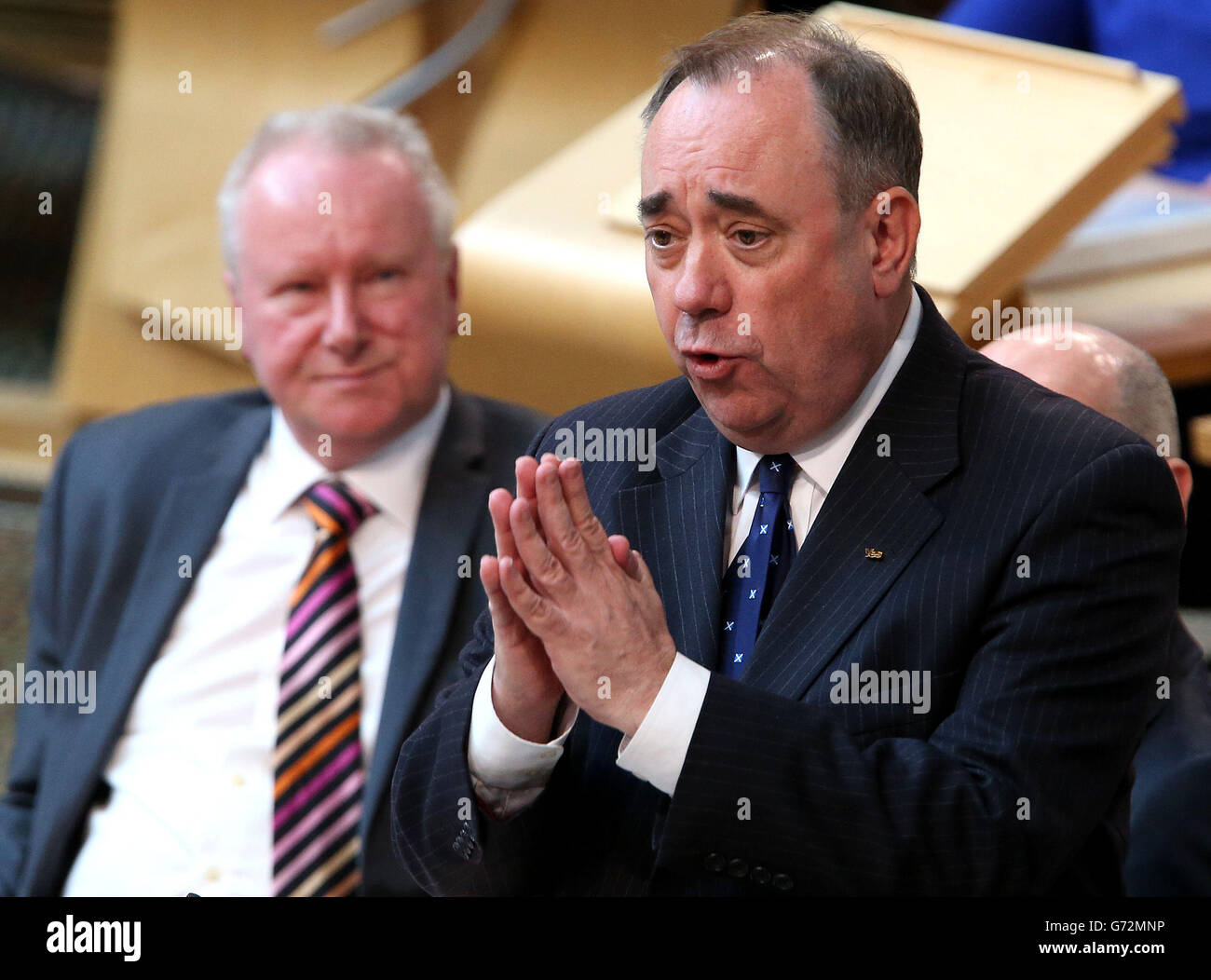 First Ministers Question Time Stock Photo - Alamy
