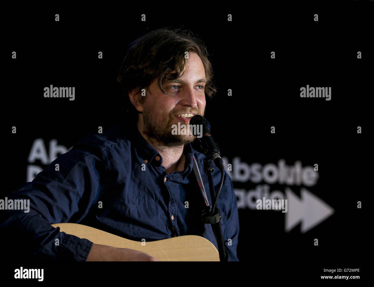 James Walsh performs a secret gig at Absolute Radio in London ...
