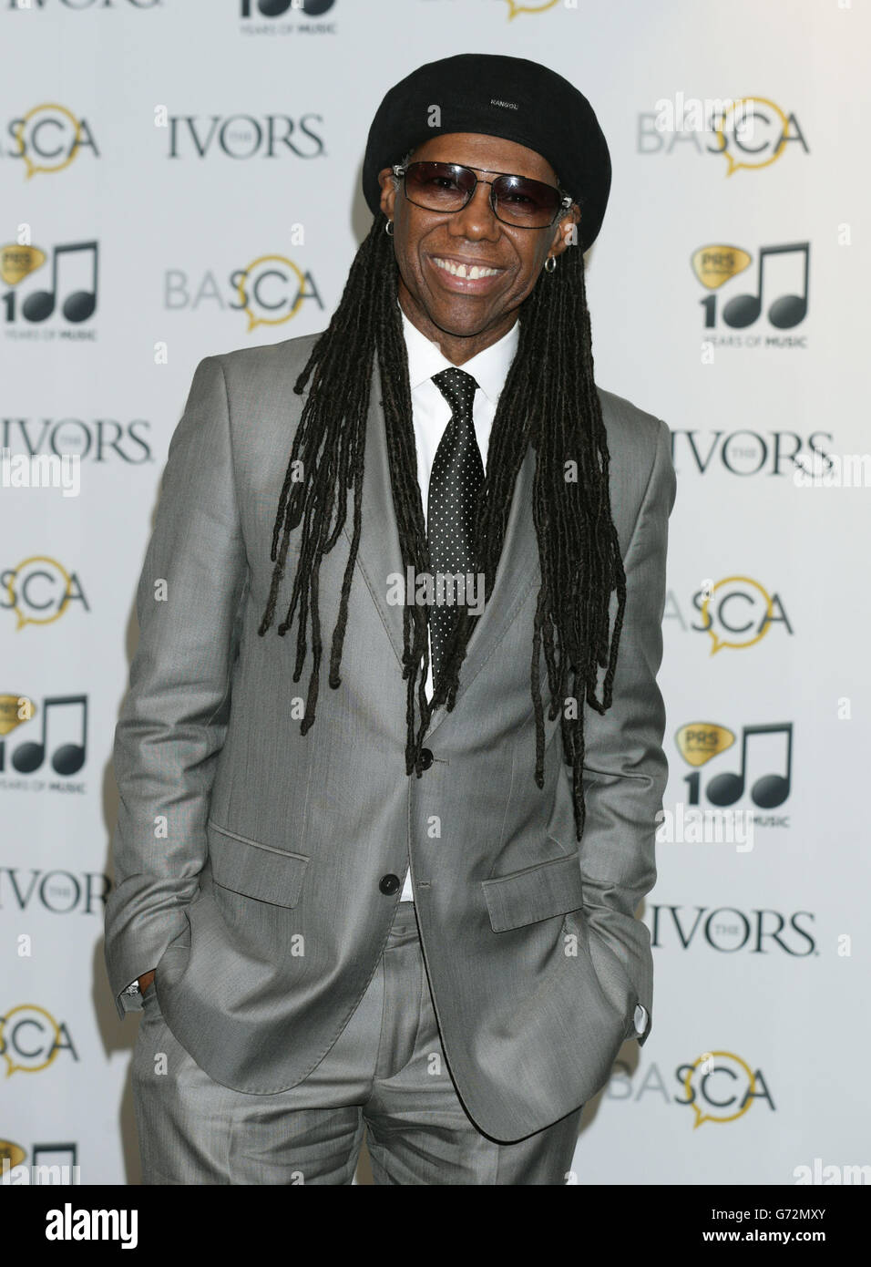Nile Rodgers arriving for the 59th annual Ivor Novello Awards, at ...
