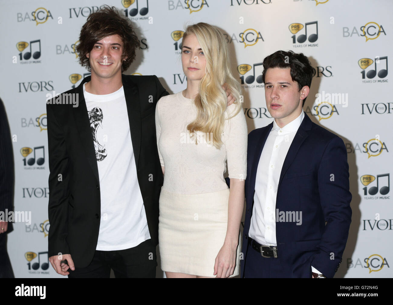 Dominic Major, Hannah Reid and Daniel Rothman of London Grammar ...