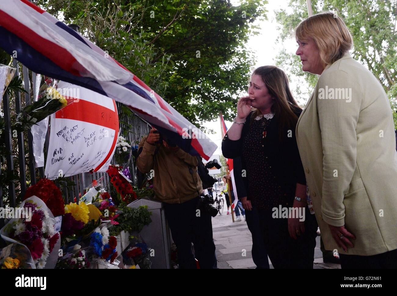 Lee Rigby murder Stock Photo - Alamy