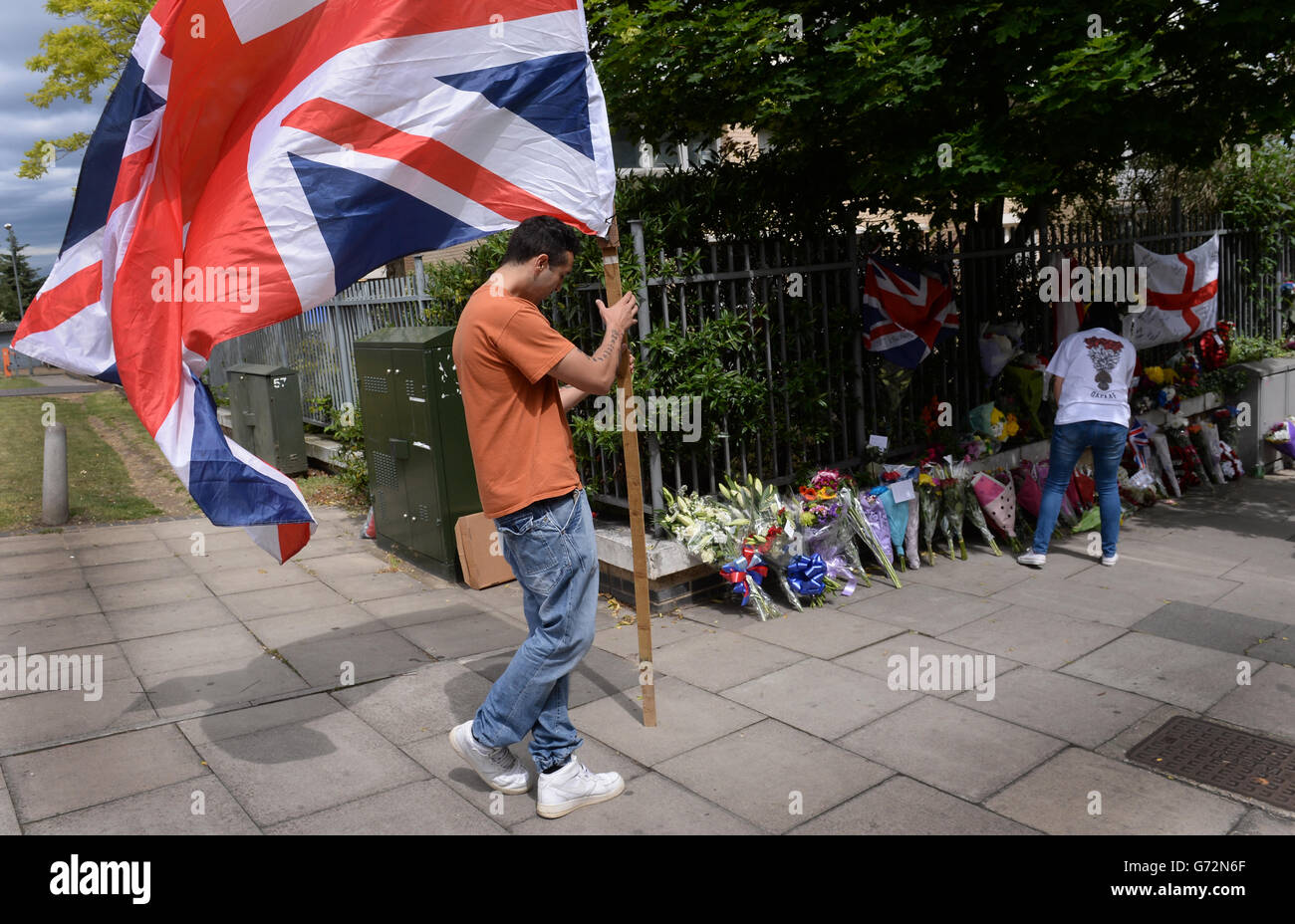 Lee Rigby murder Stock Photo - Alamy