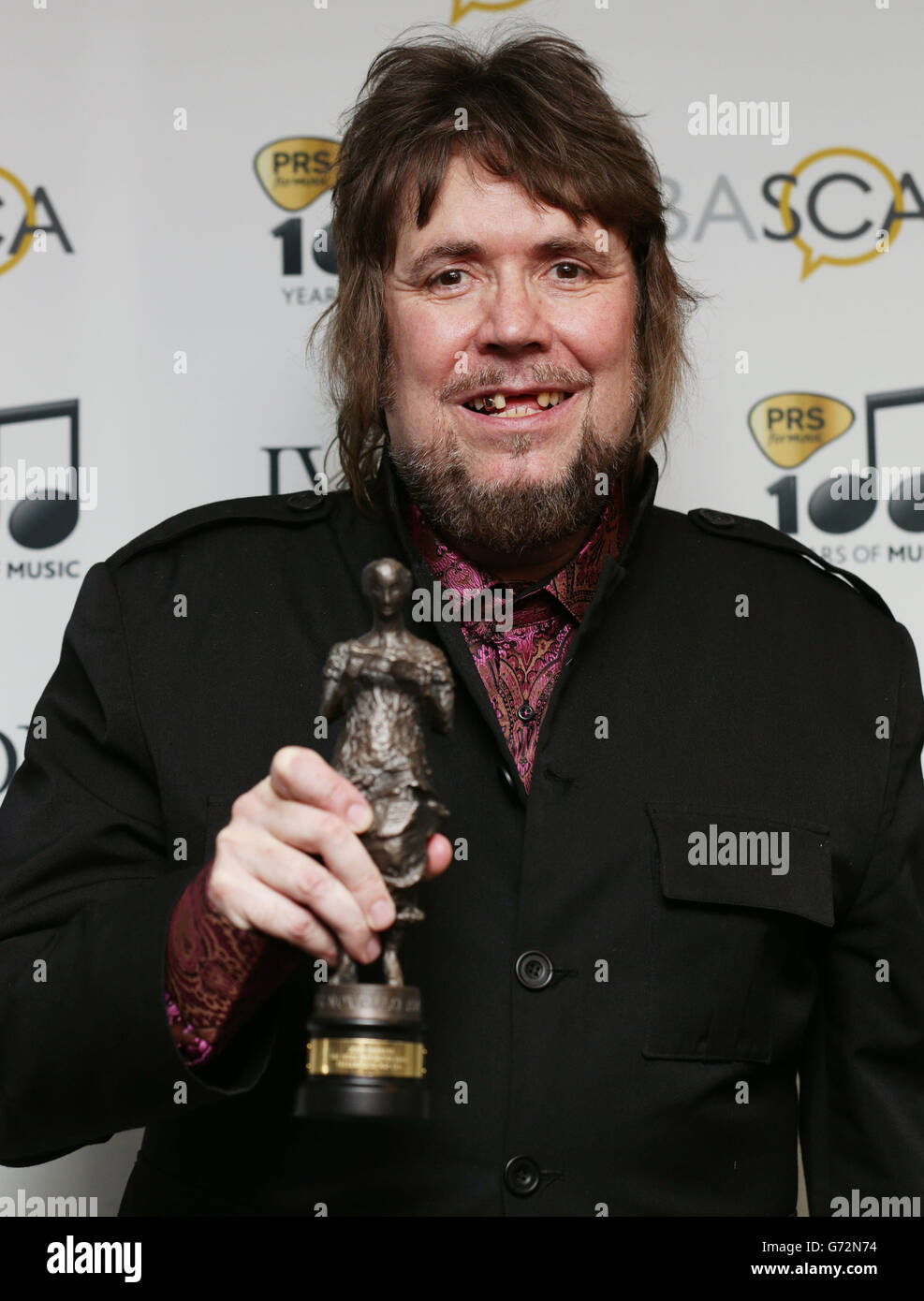 Jerry Dammers with his Ivors Inspiration award, at the 59th annual Ivor ...